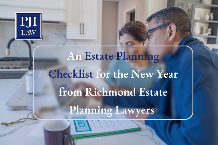 An Estate Planning Checklist for the New Year from Richmond Estate ...